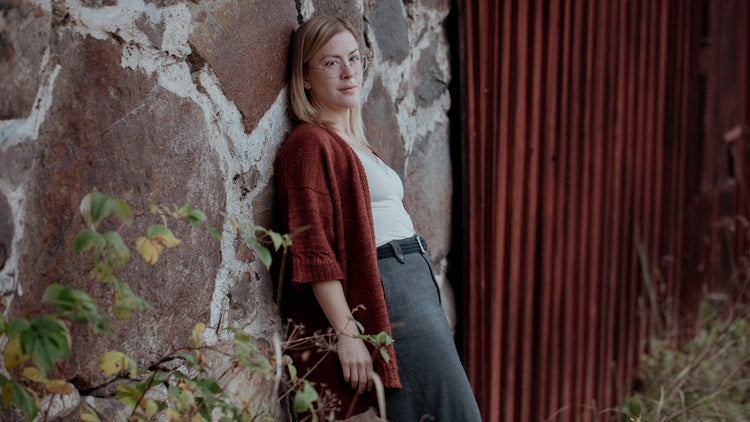 Lotta H. Löthgren: Nature, Knitting and Slowing Down – Laine Publishing