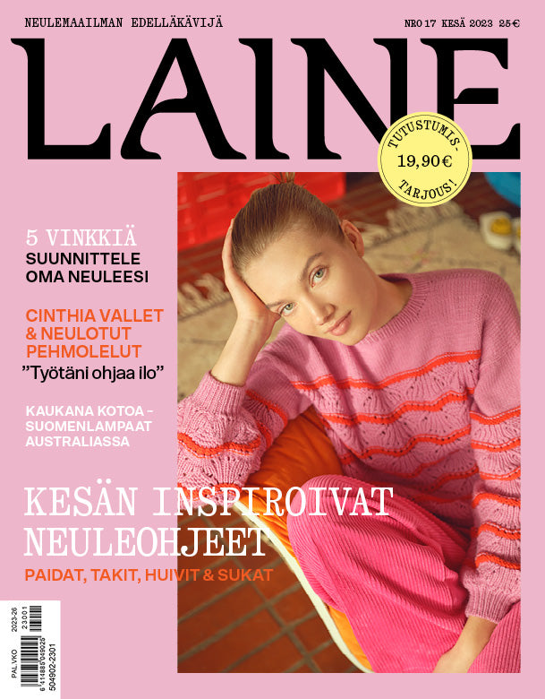 Uusi Laine-lehti nyt lehtipisteissä – Laine Publishing